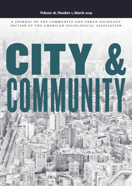 NEW COVER: City & Community | Community and Urban Sociology